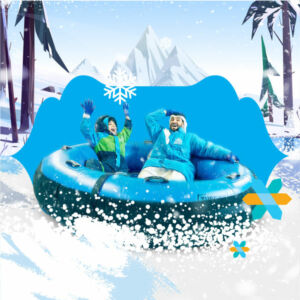 Enjoy the best snow park Qatar - Snow Dunes