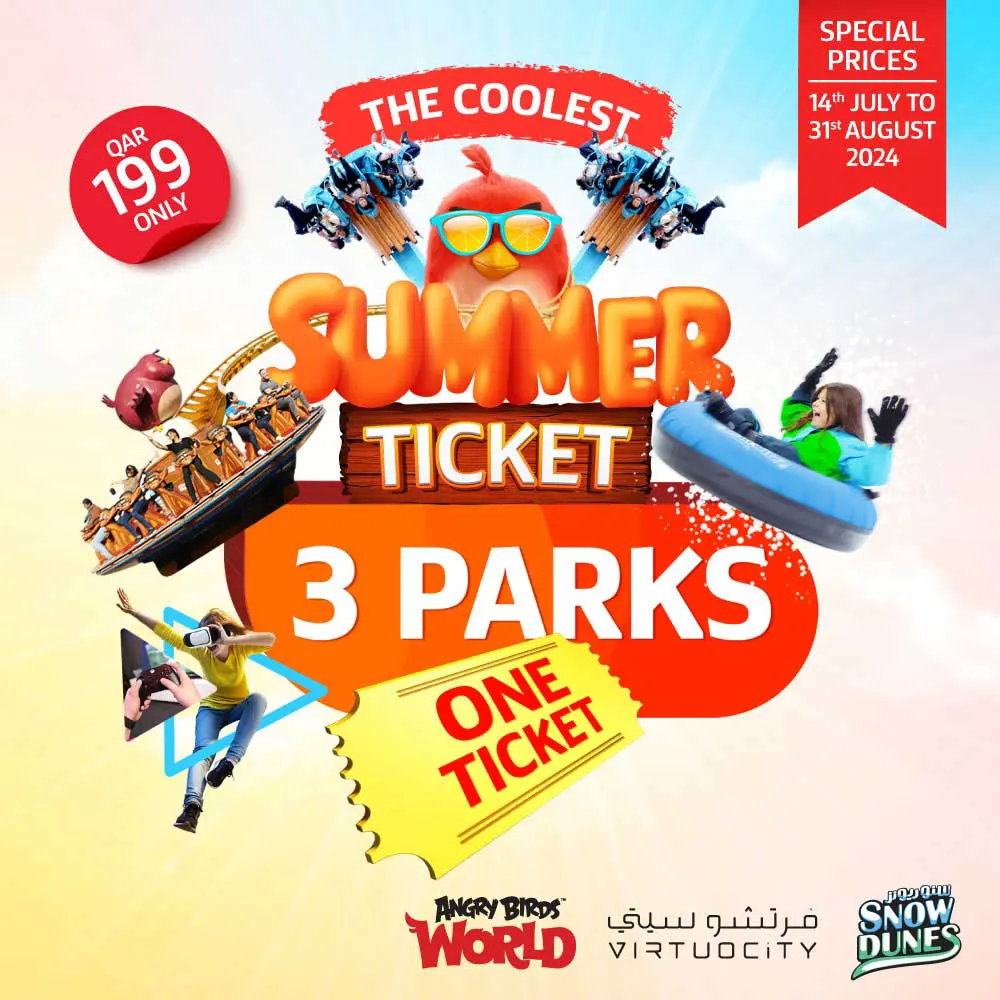 Enjoy the best snow park Qatar - Snow Dunes